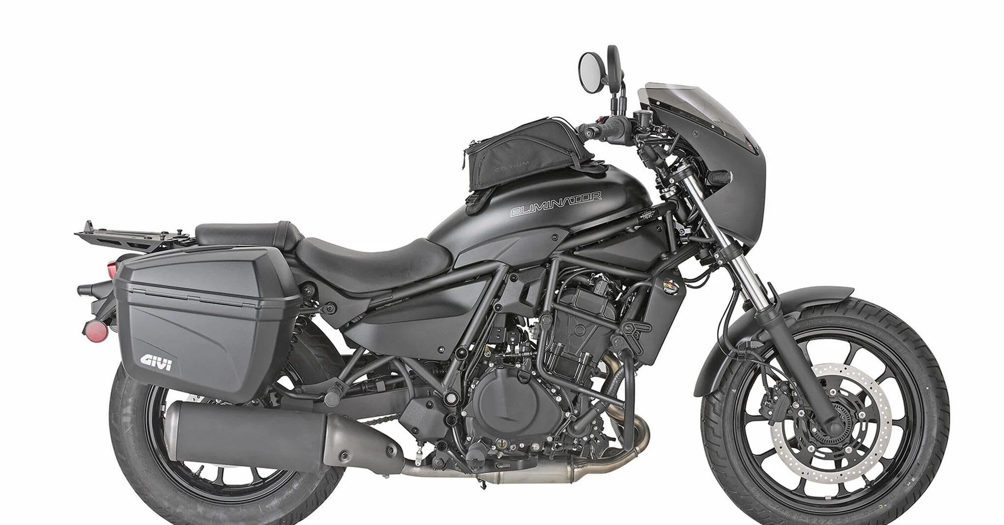 Givi - novo kit de acessórios para a Kawasaki Eliminator 500 - Motociclismo